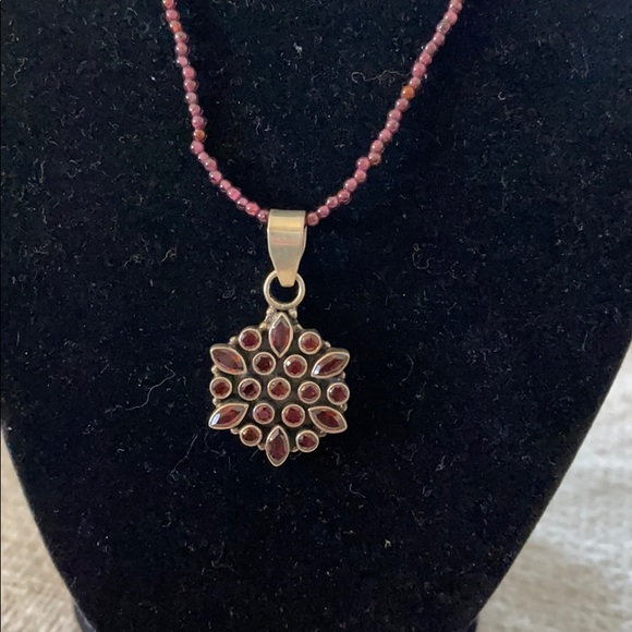 Baroni Designs | Jewelry | Baroni Designs 925 Red And Purple Necklace ...